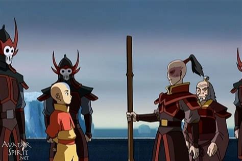 Avatar Aang Prince Zuko Uncle Iroh And A Couple Of Fire Nation