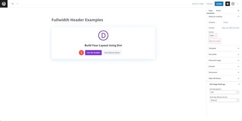 Using The Fullwidth Header Module Vs Building Your Own Hero Section With Divi Ask The Egghead