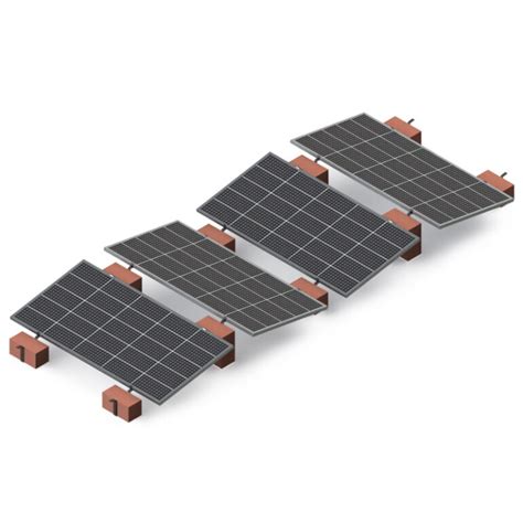 Steel Ballast Mounting Bracket Sunthesis Solar