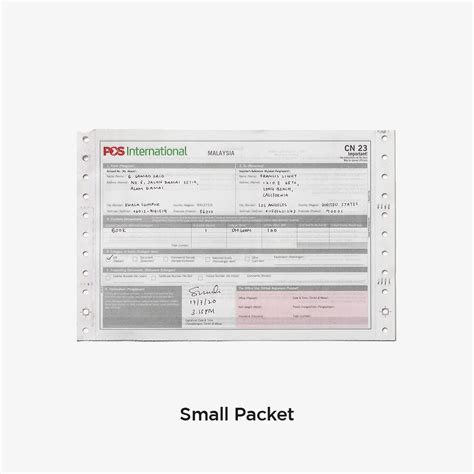 Send Small Packet Parcel Internationally Pos Malaysia