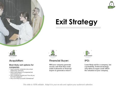 Exit Strategy Companies Ppt Powerpoint Presentation Summary Examples PowerPoint Slides