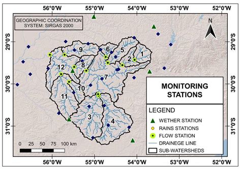 spatialization of monitoring posts used in processing download