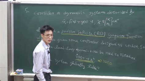 Week 7 Feedback Linearization And Review For Hw4 Youtube