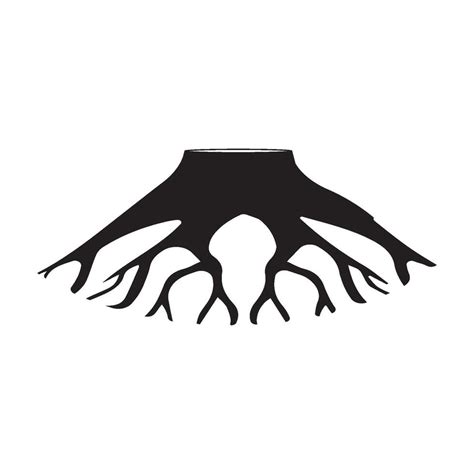 Tree Root Icon Vector Art At Vecteezy