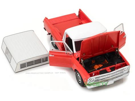 Highway 61 1970 Chevrolet C10 Pickup Truck With Camper Shell