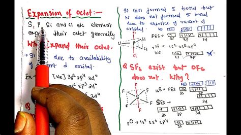 Expansion Of Octet Rule Pcl5 Is Exist But Ncl5 Doesnt Why Sf6