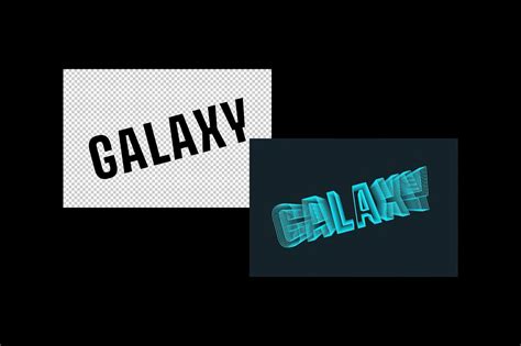 Isometric Text Effect