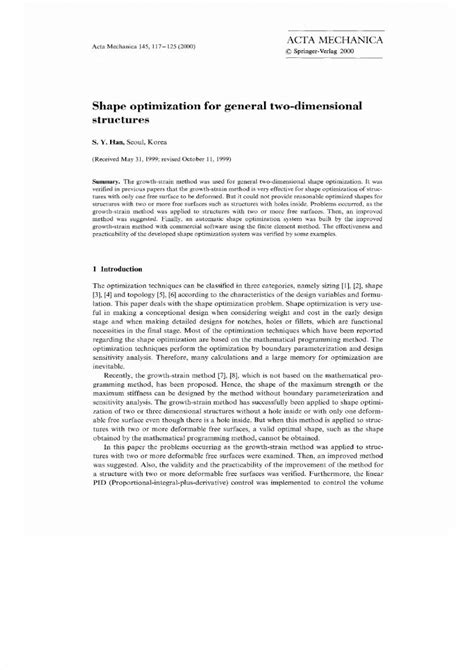 pdf 2d shape optimization dokumen tips