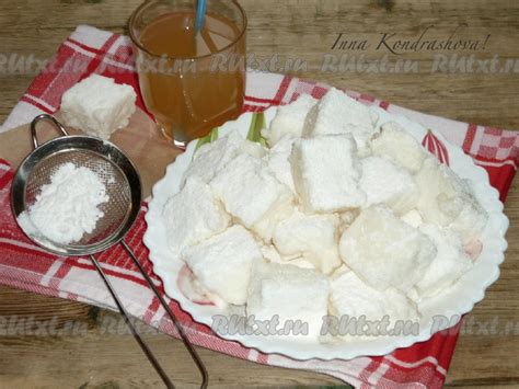 Простой рецепт маршмеллоу с желатином в домашних условиях 9 фото в рецепте