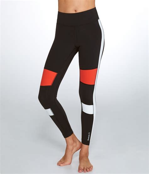 Reebok Speedwick Colorblock Leggings & Reviews | Bare Necessities ...