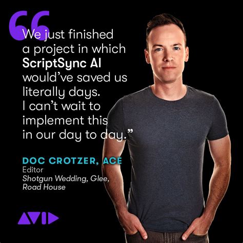 avid media composer on linkedin scriptsync ai avidmediacomposer