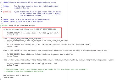 Blinky Application Not Executing In Iar When Secure Dfu Bootloader Is
