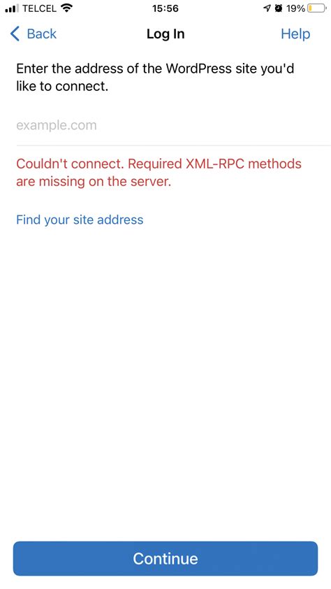 Fix Log In To Wordpress Ios App Xml Rpc Methods Missing Soydev