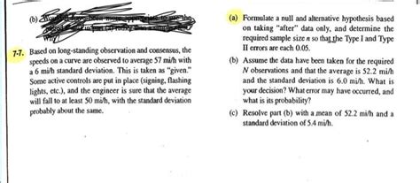 solved a formulate a null and alternative hypothesis based