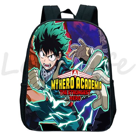 Anime Boku No Hero Academia Deku School Bags Kindergarten Rucksack Boys