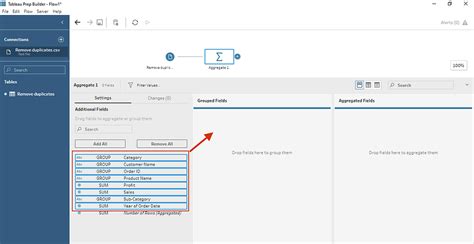Using Tableau Prep To Remove Duplicate Entries
