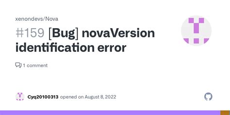 [bug] novaversion identification error · issue 159 · xenondevs nova
