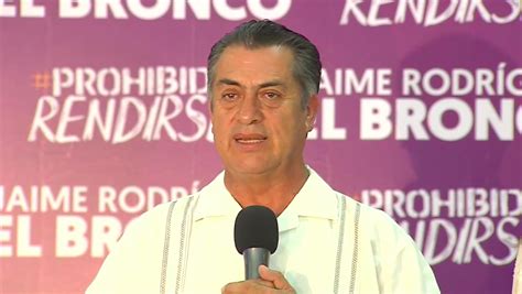 Jaime Rodríguez El Bronco Planea Ir Contra Quienes Lo Encarcelaron