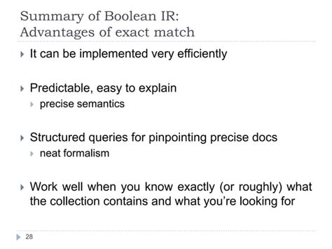 Boolean Ir And Indexing Pptx