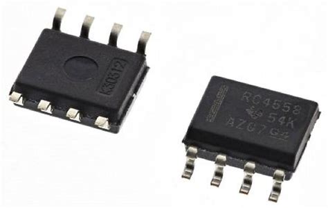 Rc4558d Rc4558 Dual Operational Amplifier Soic 8 5 Reverb