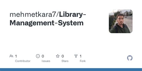 GitHub Mehmetkara Library Management System