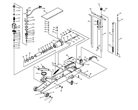 Hydraulic Floor Jack Schematic