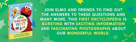 Sesame Street Elmo Asks Why A First Encyclopedia For Growing Minds