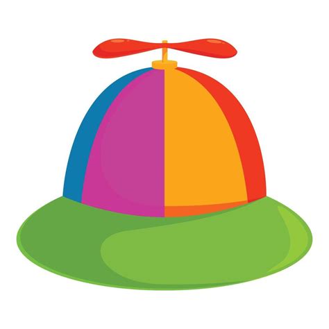 Colorful Propeller Hat Spinning And Bringing Joy 49522300 Vector Art At