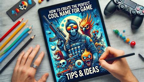 How To Create The Perfect Cool Name For Game Tips And Ideas