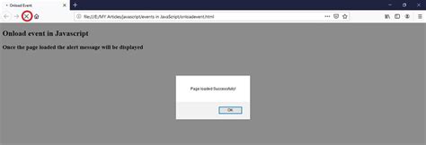 Events In Javascript