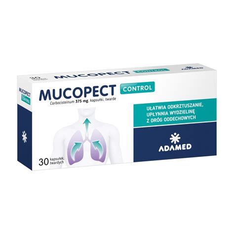 Mucopect Control 375 Mg Kapsułki Twarde 30 Szt