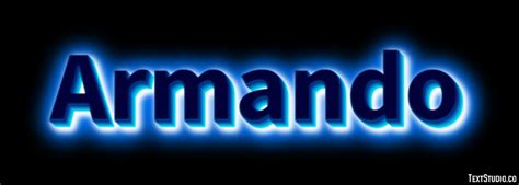 Armando Efecto De Texto Y Diseño De Logotipos Nombre