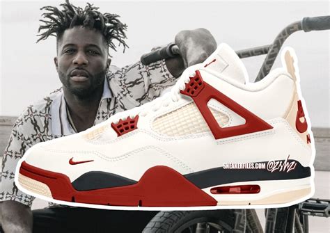 Nigel Sylvester X Air Jordan 4 2026 Cinnabar Iq8055 100 Sneakerfiles