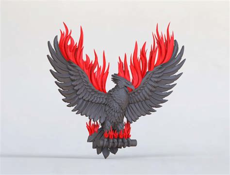 Stl File Phoenix 🦅 ・3d Printer Model To Download・cults