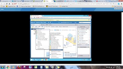 creating folders in vmware vcenter server express it