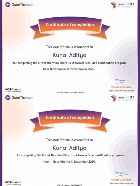 kunal aditya on linkedin excelcertified dataskills productivity