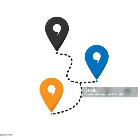 핀 아이콘 벡터입니다 위치는 흰색 바탕에 격리를 서명 네비게이션 지도 Gps 방향 장소 나침반 연락처 검색 개념 플랫 스타일 그래픽 디자인 로고 웹 Ui 모바일 애플 리