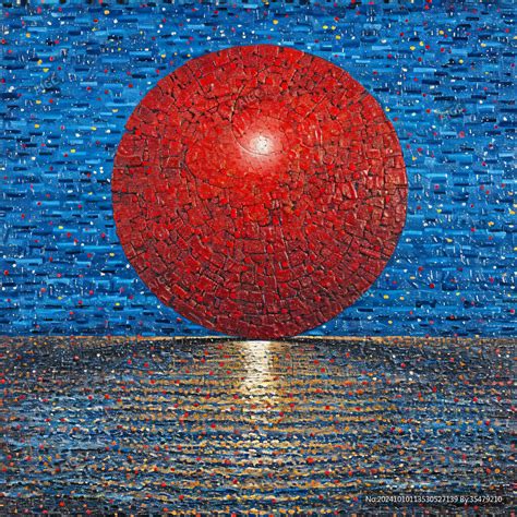 Ai创作图红墙视觉构成 红日红太阳 红色大圆球 插画红日 砖墙红光 红日图片下载 红青色砖红色墙壁 球形象墙 红红太阳 红光线砖墙 石头装置艺术 球形火焰红 3d红砖壁画 立体球装饰画 傍晚红