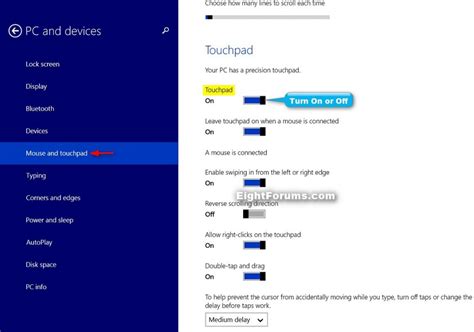 Precision Touchpad Turn On Or Off In Windows Windows Help Forums