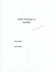 Exam 2 Solutions PDF Course Hero