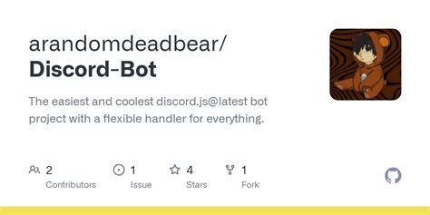 github arandomdeadbear discord bot the easiest and coolest discord