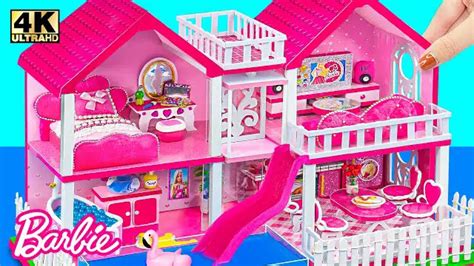 کاردستی با کارتون ساخت خانه عروسکی باربی