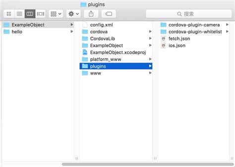 使用cordova进行ios开发 第三方插件的使用：camera插件