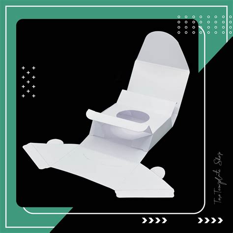 Triangle Box Template T Box Template Jewelry Box Template Resizeable Template Printable