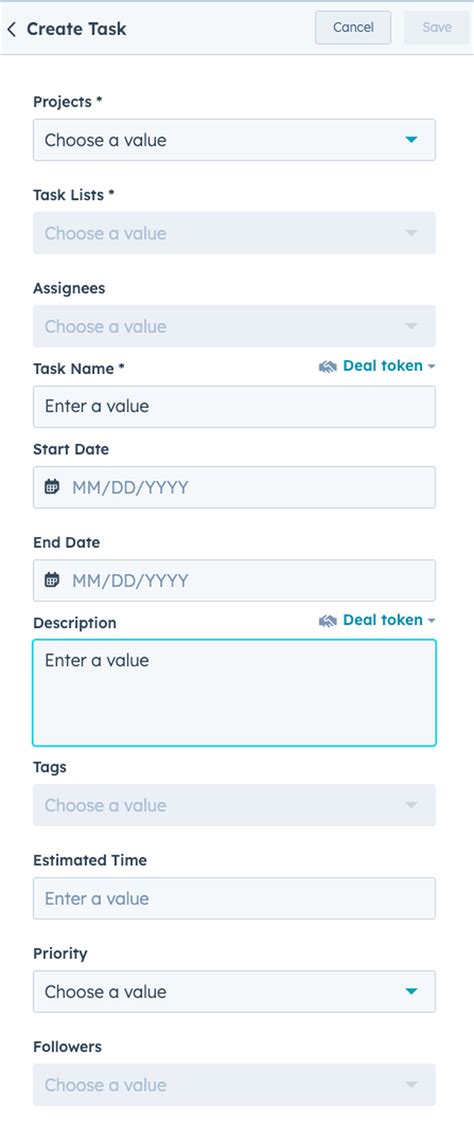 Automatically Create Projects And Tasks From Right Within Hubspot Workflows