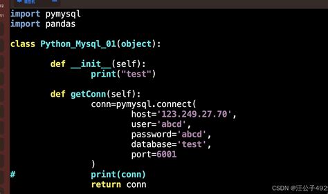 用python连接mysql的方法python Mysql 云服务器 Csdn博客