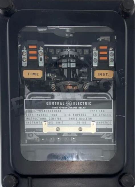 General Electric 12iac53b104a Current Protection Relay