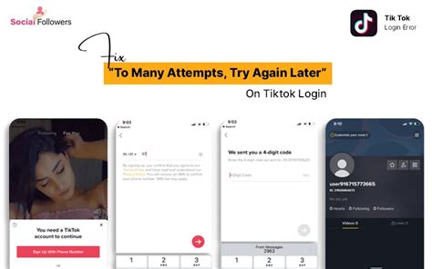 How To Fix Too Many Attempts Try Again Later Tiktok Problem Descubra A