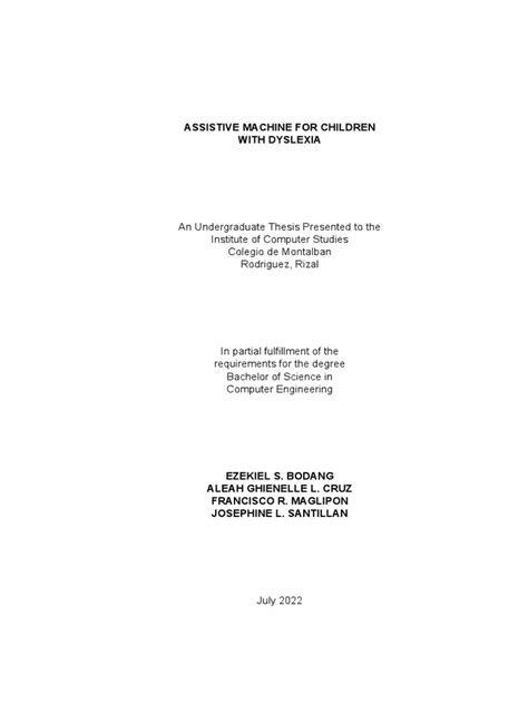 Robot Daw Pdf Dyslexia Arduino