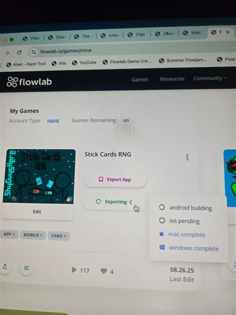 Mobile Export Bugged Bug Reports Flowlab Community